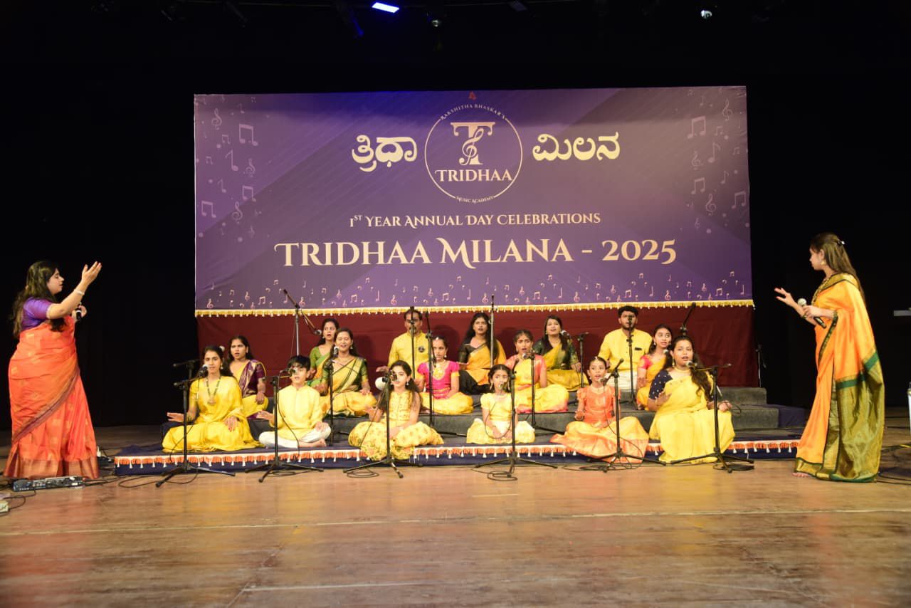 Tridhaa Milana 2025:The first annual celebration of Tridhaa Music ...