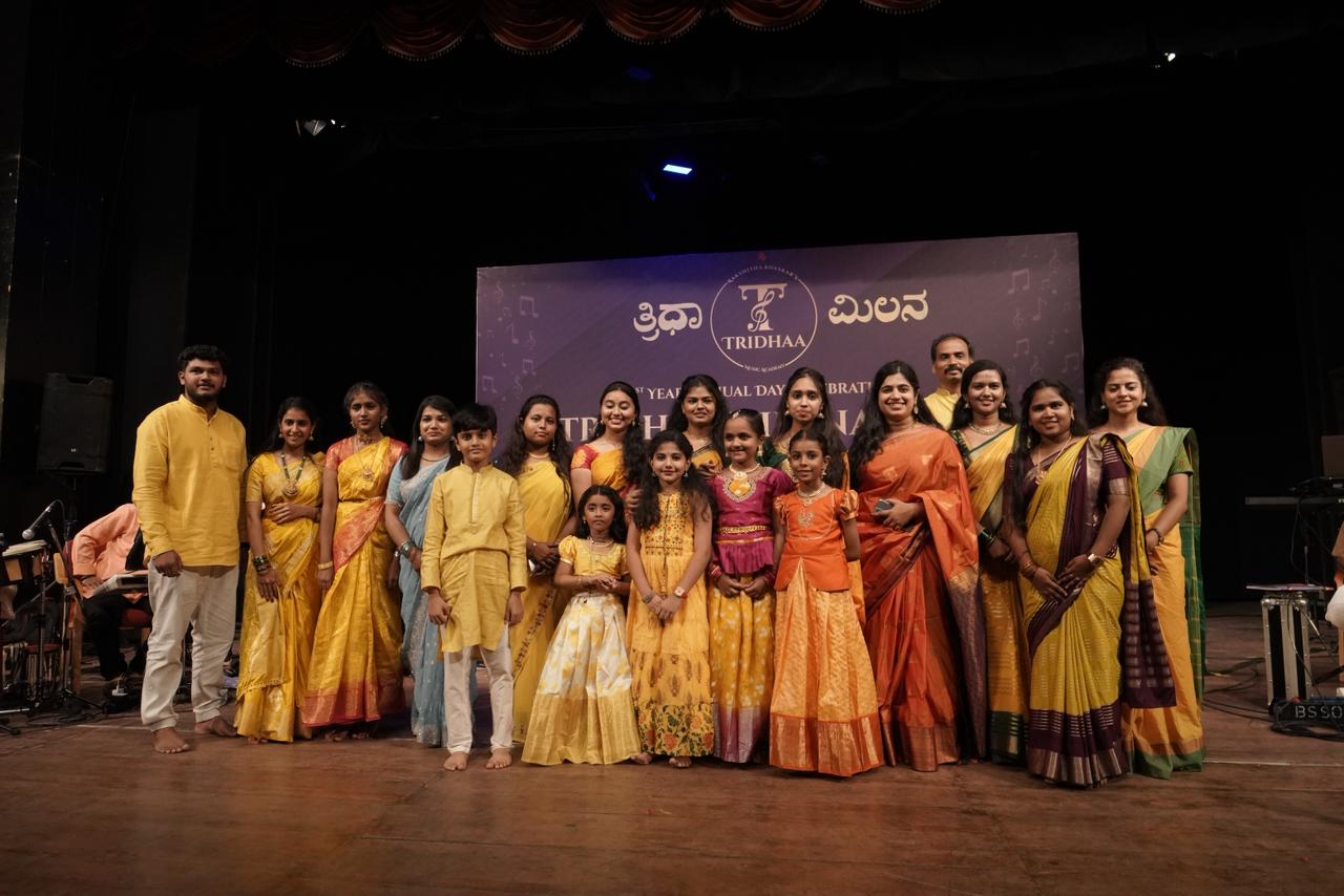 Tridhaa Milana 2025:The first annual celebration of Tridhaa Music ...