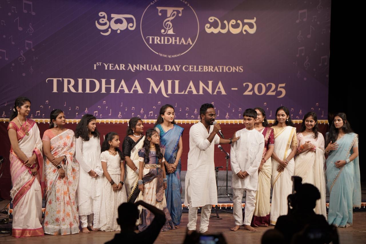 Tridhaa Milana 2025:The first annual celebration of Tridhaa Music ...